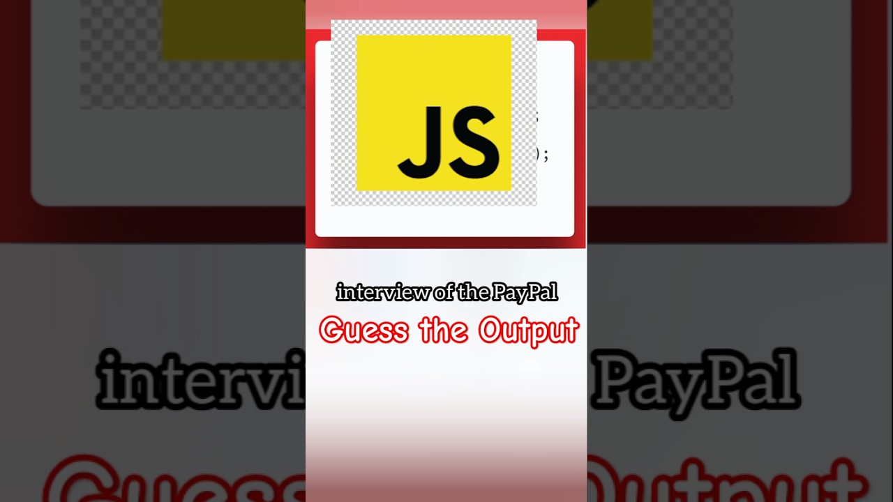 Javascript Interview Question | Guess the Output #shorts #javascript #coding #frontend