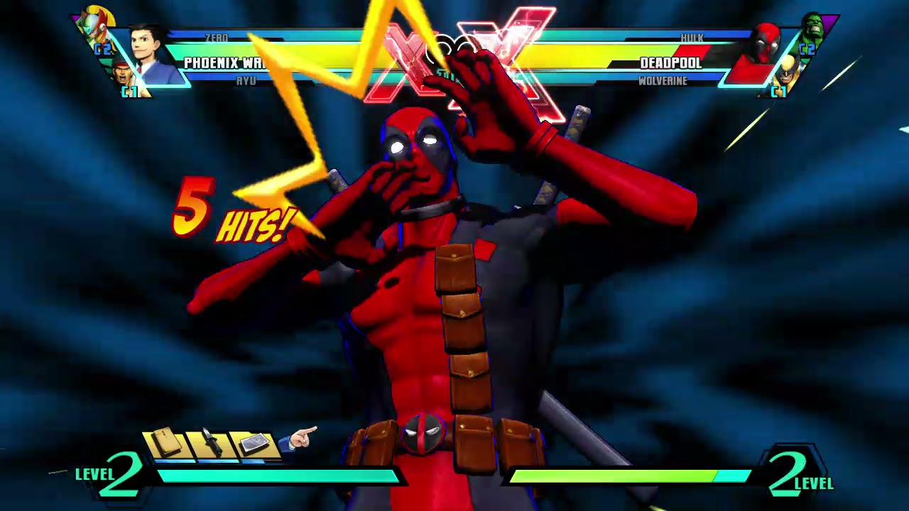 Ultimate Marvel Vs. Capcom 3 - Phoenix's Level 3 Hyper Combo Speedrun