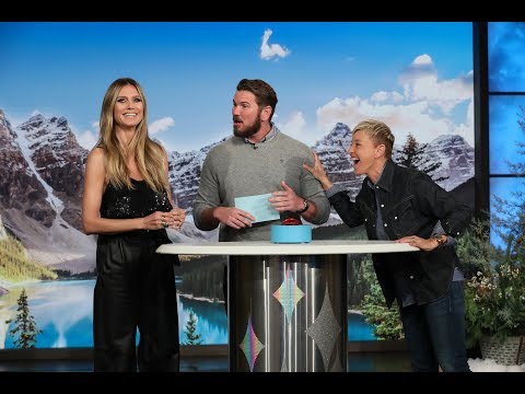 Heidi Klum and Ellen Play ‘5 Second Rule’