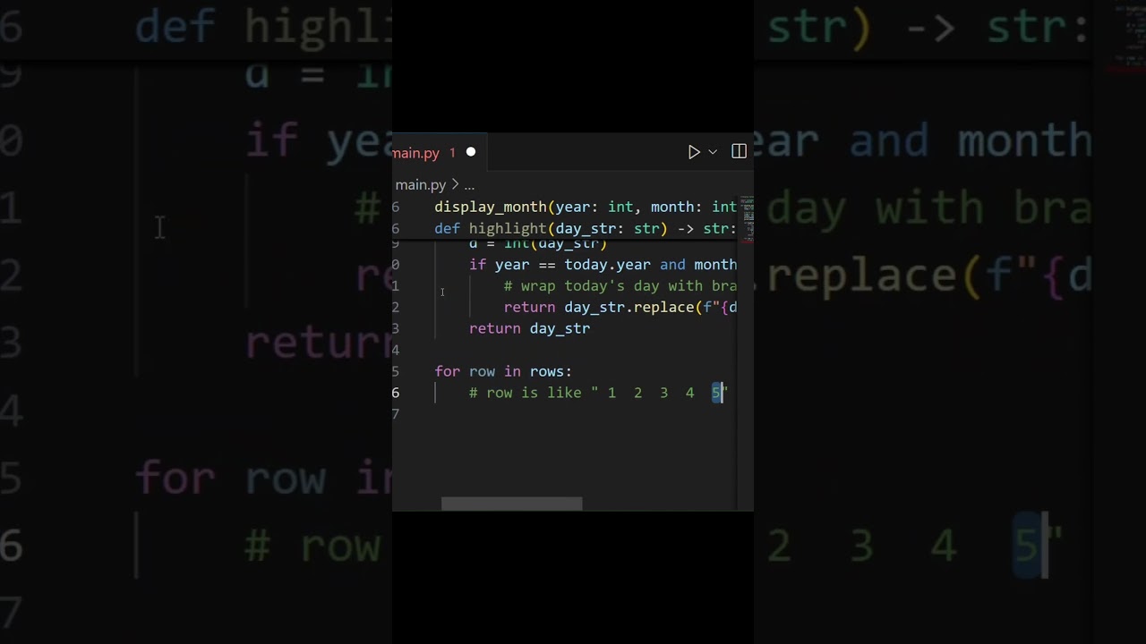Display Calendar using Python | Python Coding for Beginners #python #coding #shorts #programming