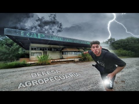 VISITEI UM PRÉDIO DE FISCALIZAÇÃO DE AGROPECUÁRIA DESATIVADO