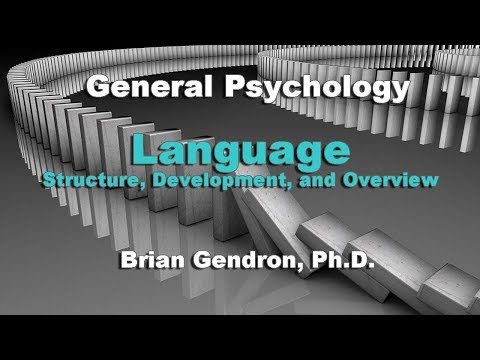 Language (Structure, Development, and Overview)