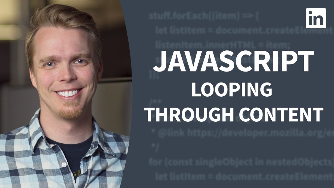JavaScript Tutorial - Working with LOOPS