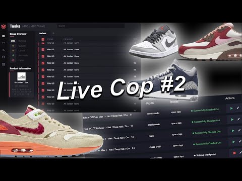 Live Cop Ep 2 - Air Max 90 Clots, Jordan 1 Low Smoke Grey, Jordan 3 Georgetown - Cyber and Tohru