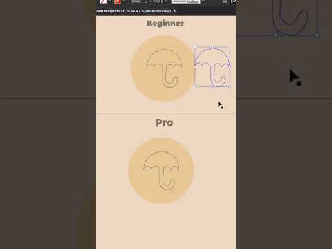 Adobe illustrator tutorial, Logo Tracing with curvature tool, pen tool