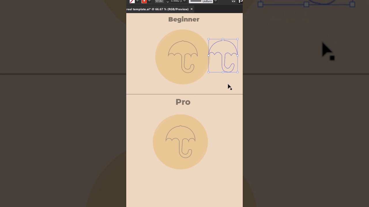 Adobe illustrator tutorial, Logo Tracing with curvature tool, pen tool