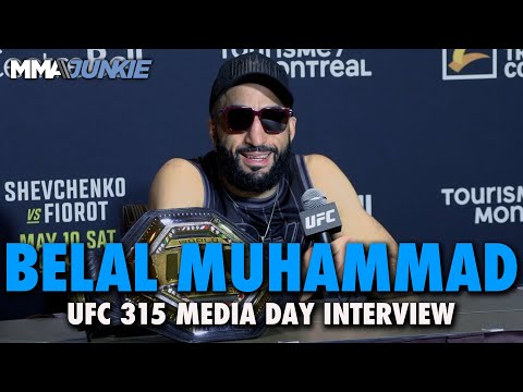 Belal Muhammad: 'I'm the best trash talker in MMA,' will knock out Jack Della Maddalena | UFC 315