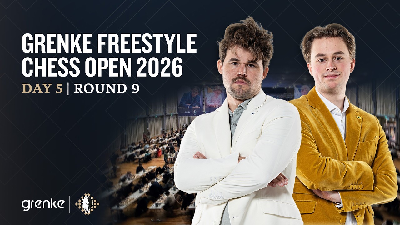 Who will win the TITLE? 🏆 | Round 9 | grenke Freestyle Chess Open 2026 April 6 Day 5