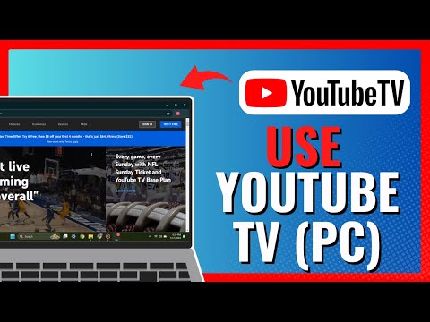 How to USE YOUTUBE TV on PC 2024! (Full Guide)
