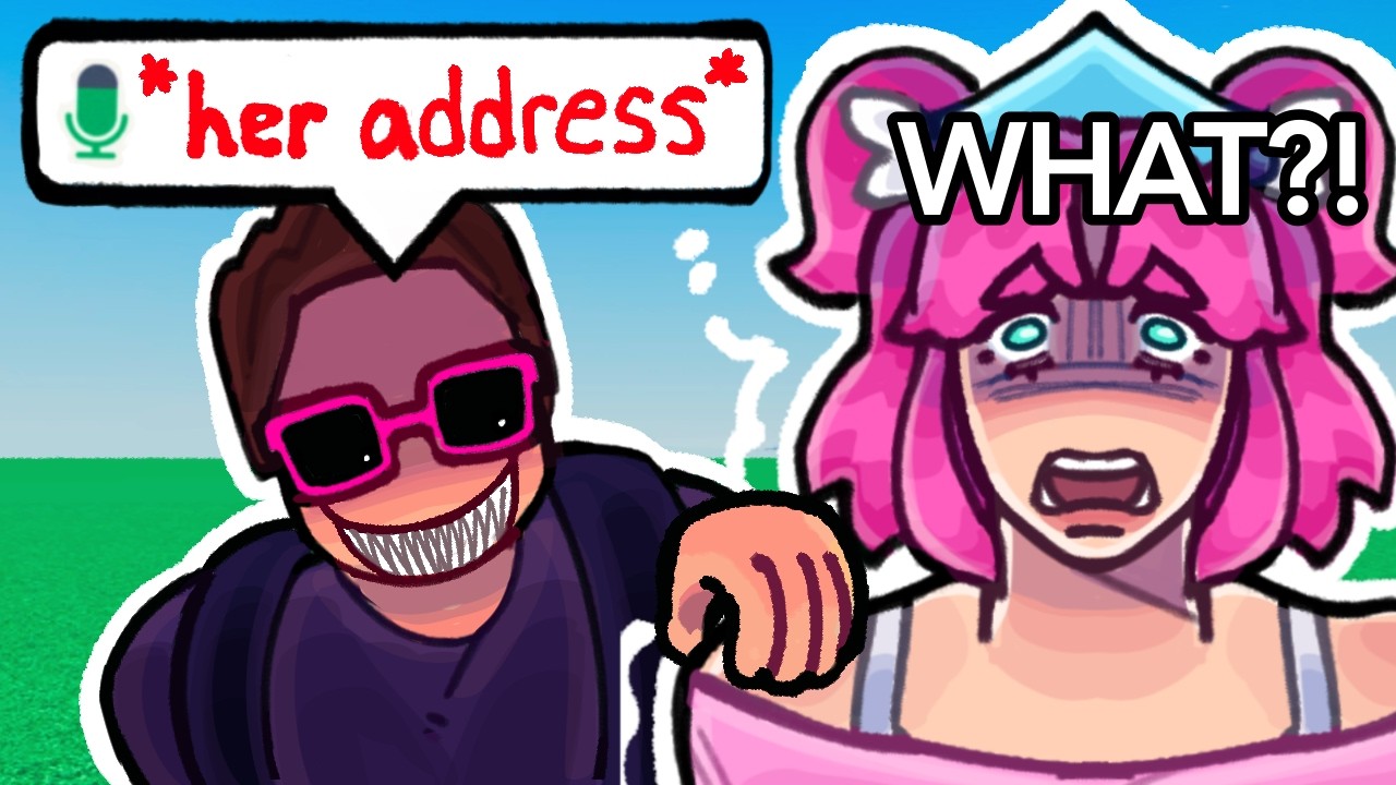 Trolling Youtubers as CREEPY STALKER on Roblox Voice Chat...