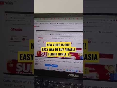 EASY WAY TO BUY AIRASIA FLIGHT TICKET #airasia #airasiaflight #airasiaindonesia #airasiatravels