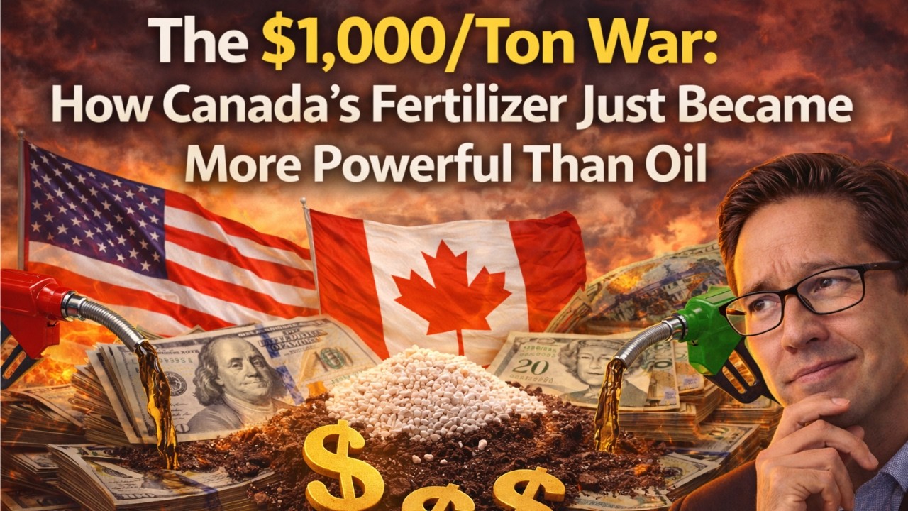 The $1,000/Ton War: How Canada’s Fertilizer Just Became More Powerful Than Oil