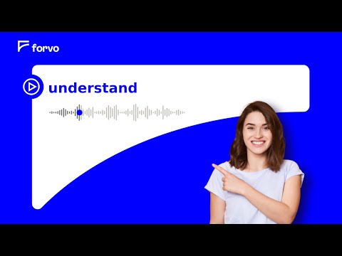 How to pronounce understand in English