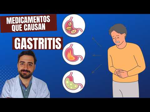 Medicamentos que causan gastritis y dolor abdominal
