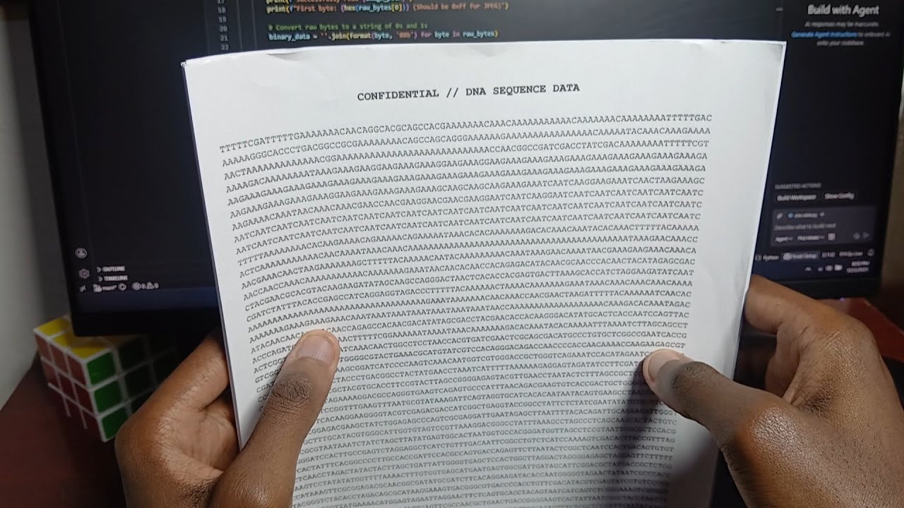 I Turned My Picture into a DNA Sequence