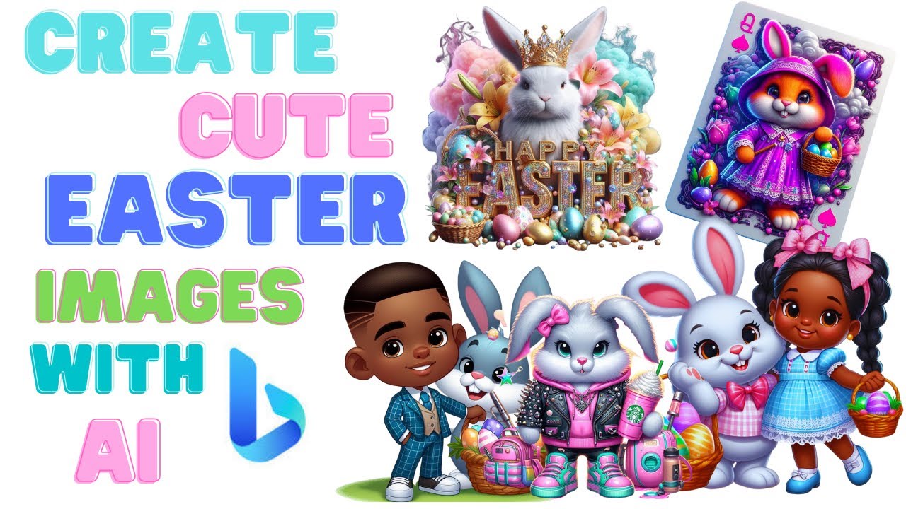 GENERATE EASTER IMAGES USING BING AI