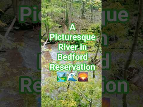 Exploring an Awesome Park Near Cleveland! A Long River and a Durable Walkway in Bedford Reservation!