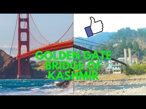 Golden Gate bridge of azad kashmir | beautiful Bridge | Owaisalitv
