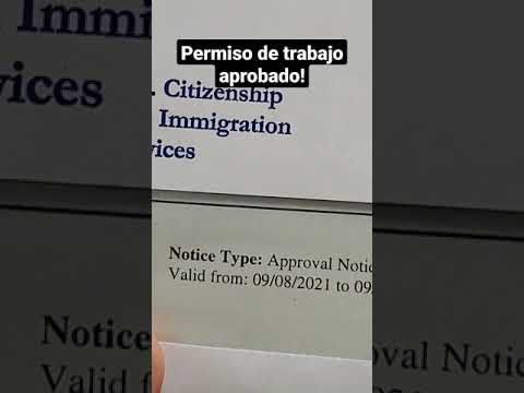 Permiso de Trabajo Aprobado