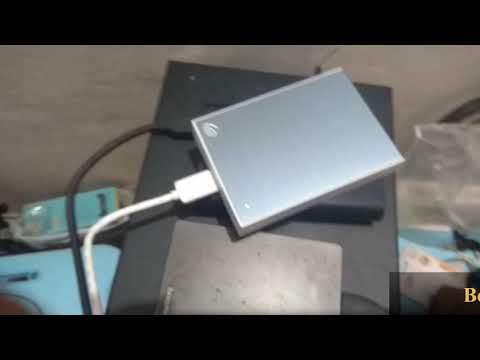 Seagate Backup Plus Portable 5 TB External Hard Disk Drive (Light Blue) #Unboxing #BenchMark