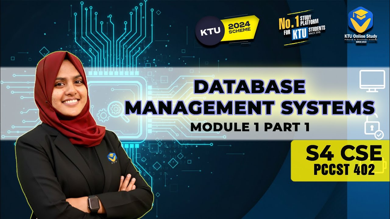 KTU S4 DBMS 2024 Scheme | PCCST402  | Group A | Module 1 Part 1| Database Management Systems