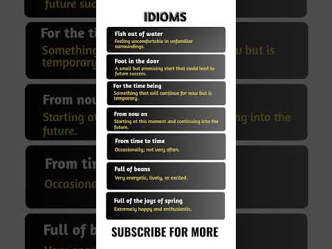 Top 15 idioms and phrases | idoms |phrases | idioms and phrases in english #idioms #phrases #shorts