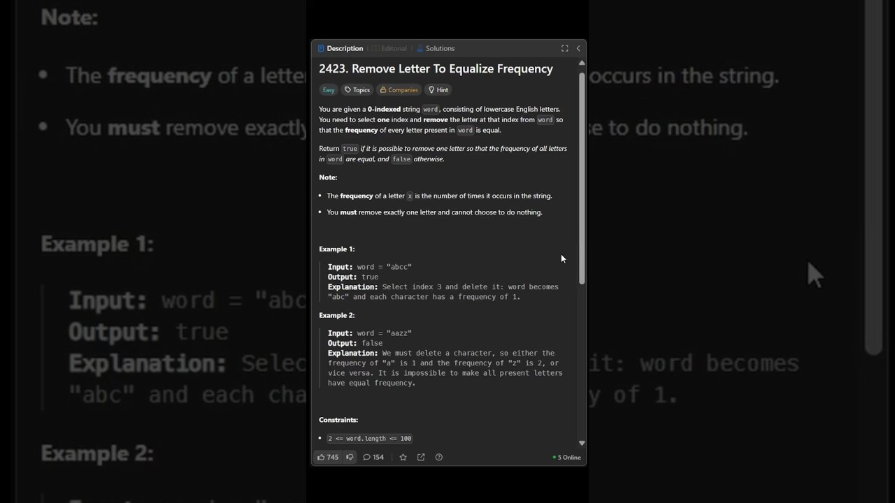 Day 26 of trying to solve LeetCode problems #coding