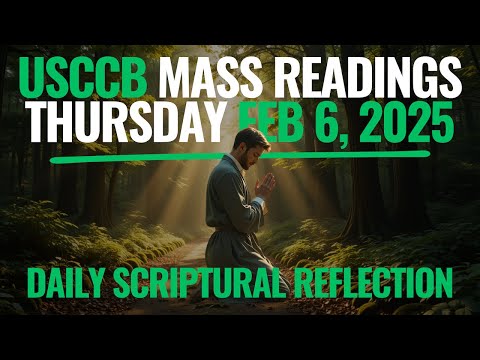 𝗧𝗛𝗨𝗥𝗦𝗗𝗔𝗬 Gospel Holds The SECRET To Changing Your Life Forever — 𝗨𝗦𝗖𝗖𝗕 𝗠𝗮𝘀𝘀 𝗥𝗲𝗮𝗱𝗶𝗻𝗴𝘀 for Today