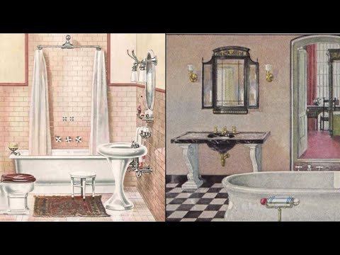 The Evolution of the Bathroom from the Turn of the Century - 1930