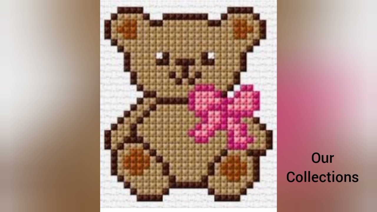 Fantastic teddy bear cross stitch collections.