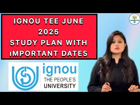 Ultimate Study Plan for IGNOU Term End Exam June 2025 | Smart Preparation Tips & Strategies