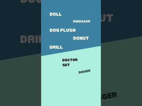 Show and Tell Ideas Letter D