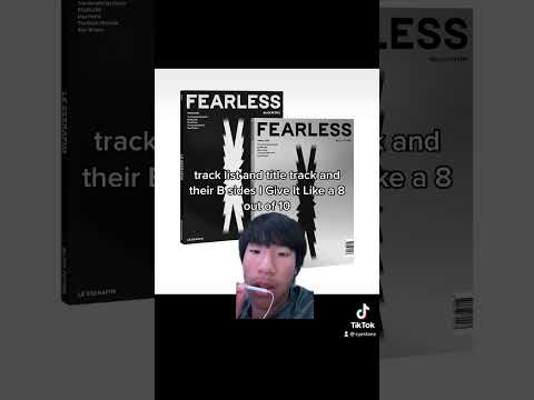 rating lessrafim's albums and track list! part 1/3 š¶ #fearless #fearless #antifragile #unforgiven