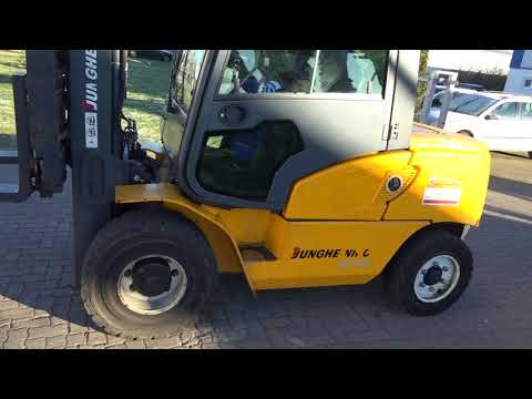 D3615 = 5.000kg used Jungheinrich DFG550- Diesel forklift from 2010
