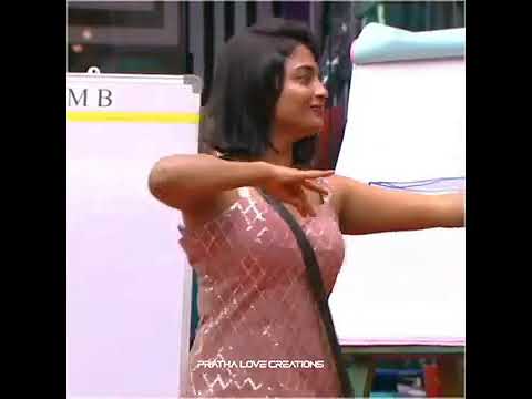 #BiggBossTelugu4 Harika cute dance performance [love song] Bigg Boss 4 #Harika WhatsApp status