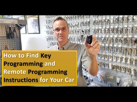 How to Program Car Keys & Remotes: Where to Find Step-by-Step Instructions