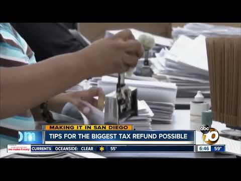 Experts offer tips on how to get a bigger tax refund