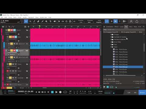 How to Replace Drums in Presonus Studio One