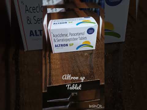 Aceclofenac Paracetamol Serratiopeptidase Tablet - Aceclofenac ...