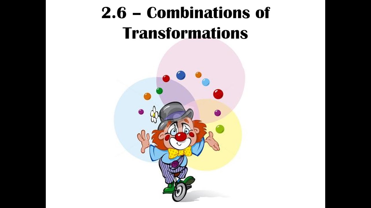 2.6 - Combinations of Transformations