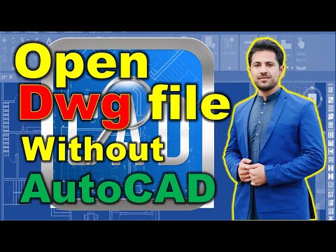 How to open dwg file without autocad