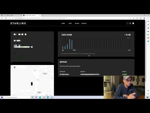 STARLINK data usage. How to find it easily