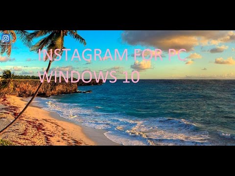 How to get the Instagram app for pc windows 10 fast