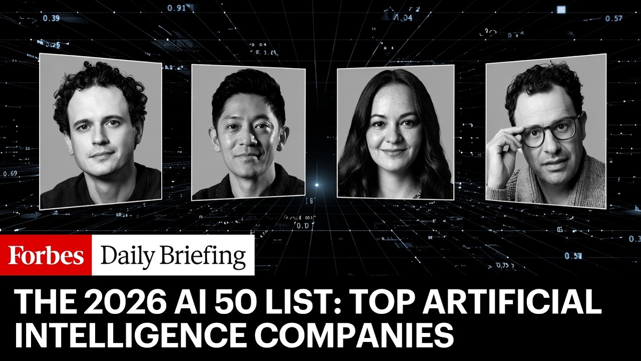 The 2026 AI 50 List: Top Artificial Intelligence Companies