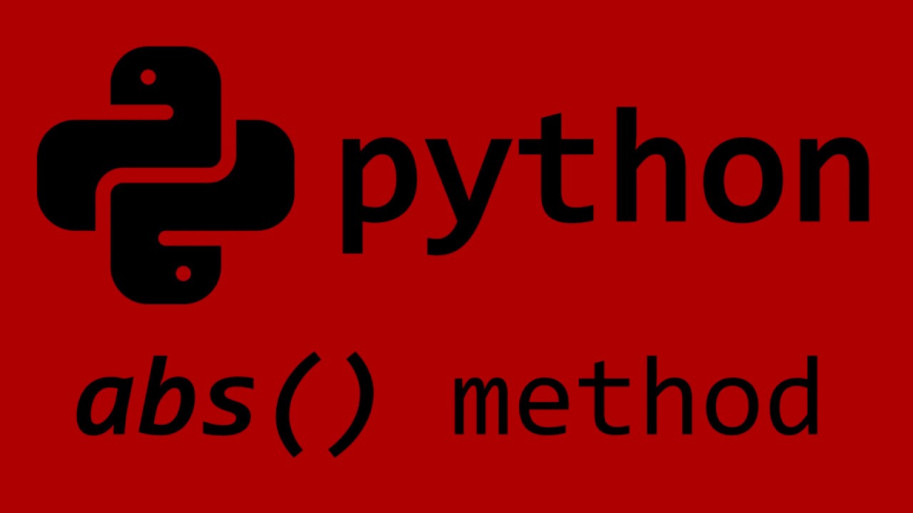 Python build-in abs() method