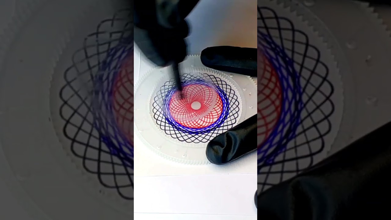 A Masterpiece of Intricate Lines #spirographshr #satisfying #spirograph #usa #art #asmr #usa #art