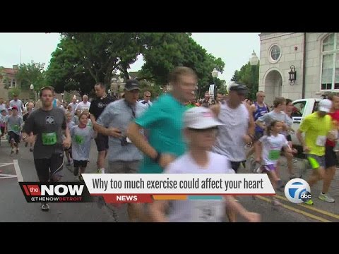 Why too much intense exercise could affect your heart