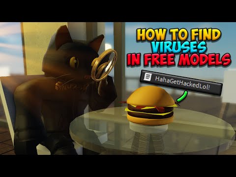 How to find Viruses in Free Models (Roblox)