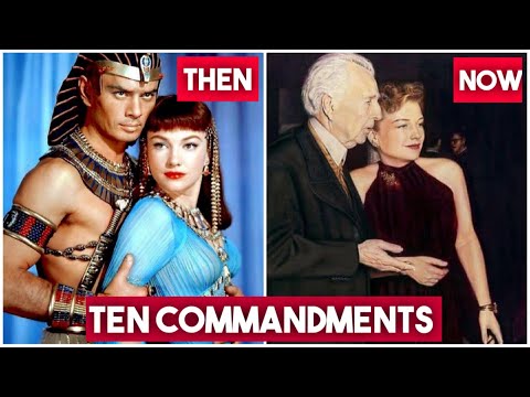 The Ten Commandments (1956) – THEN & NOW! Where Are They Now?