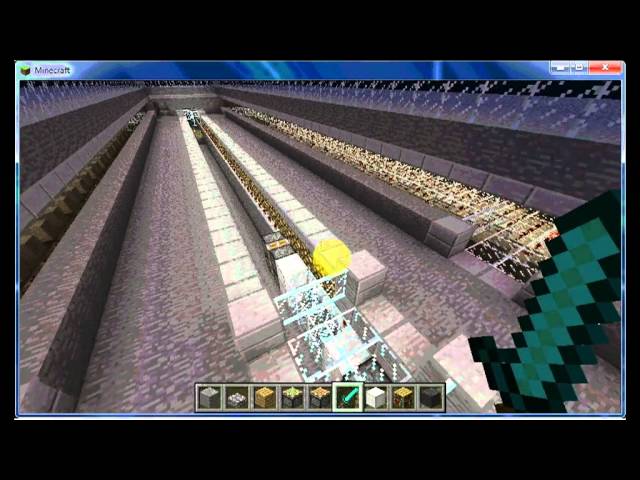 Piston monorail 3.0 Minecraft Map